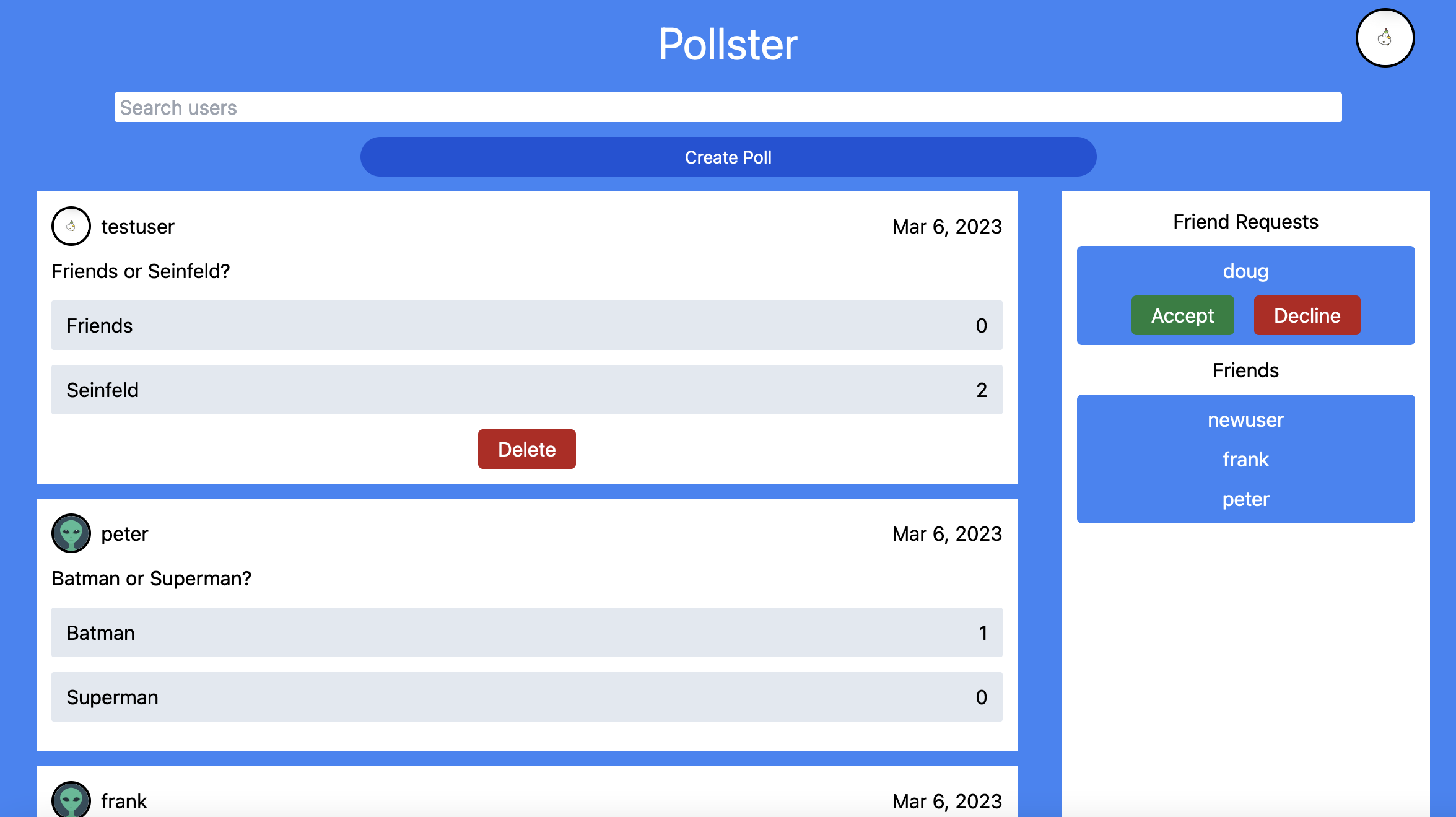 GitHub - luhook04/pollster-front