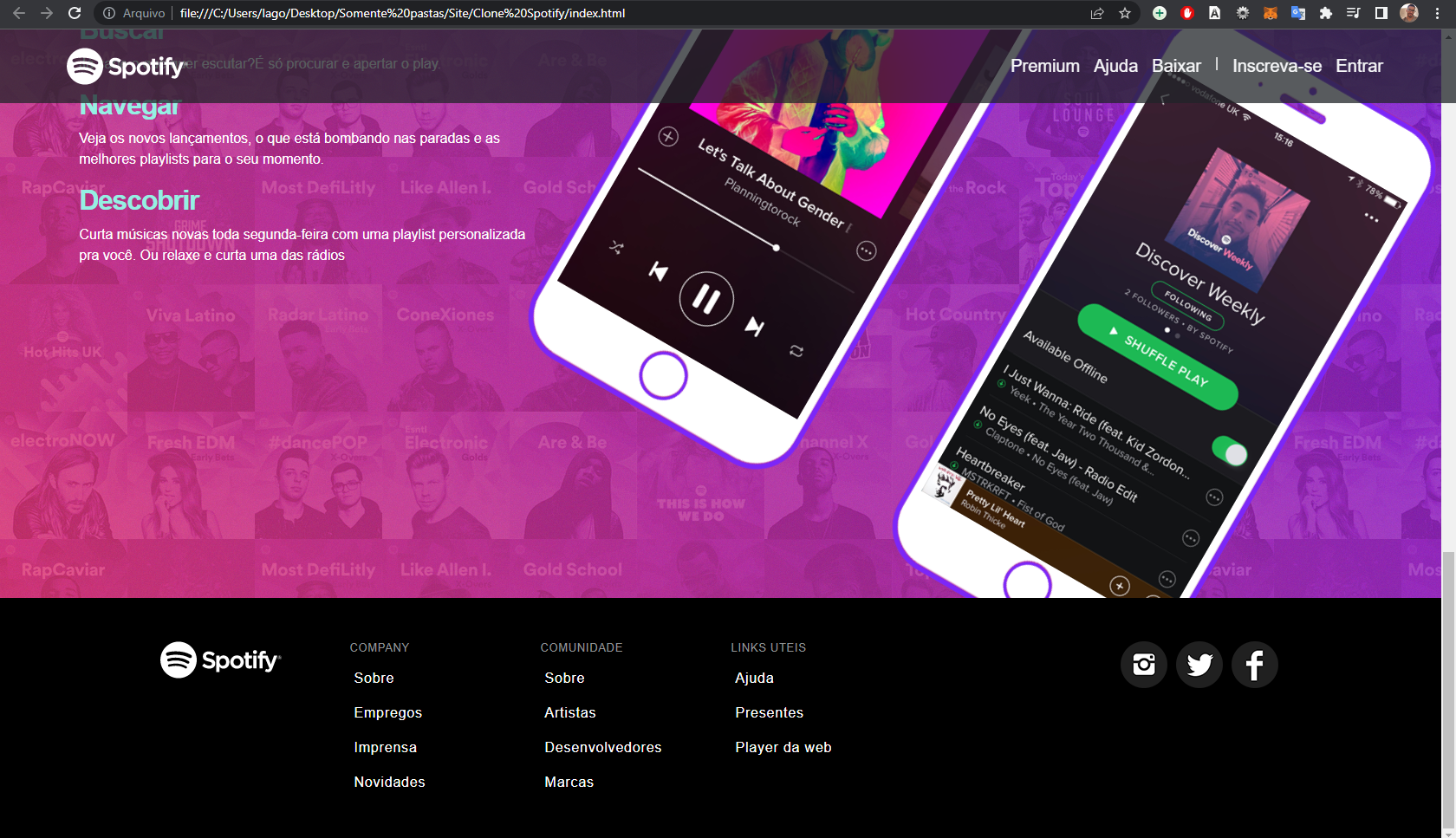 GitHub - Iag0ow/Clone-Spotify
