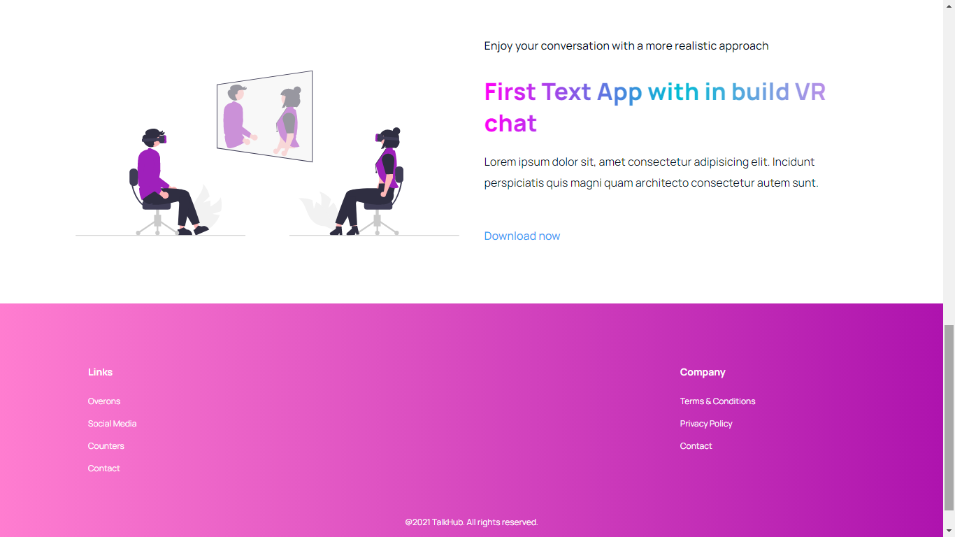GitHub - RyanRaymundo99/web-Talk-hub: Chat app with VR features