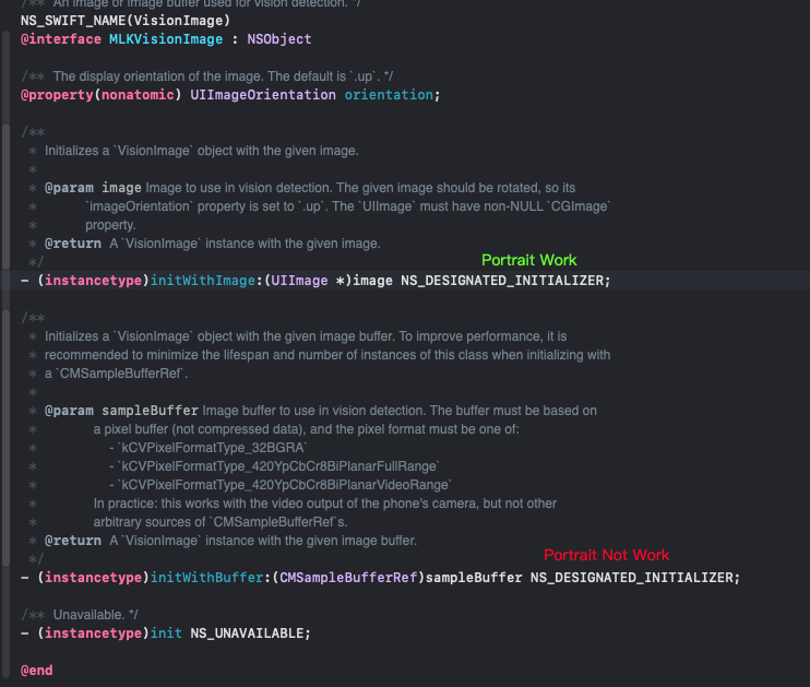 barcodes are almost impossible to recognize when setting AVCaptureVideoOrientationPortrait ...