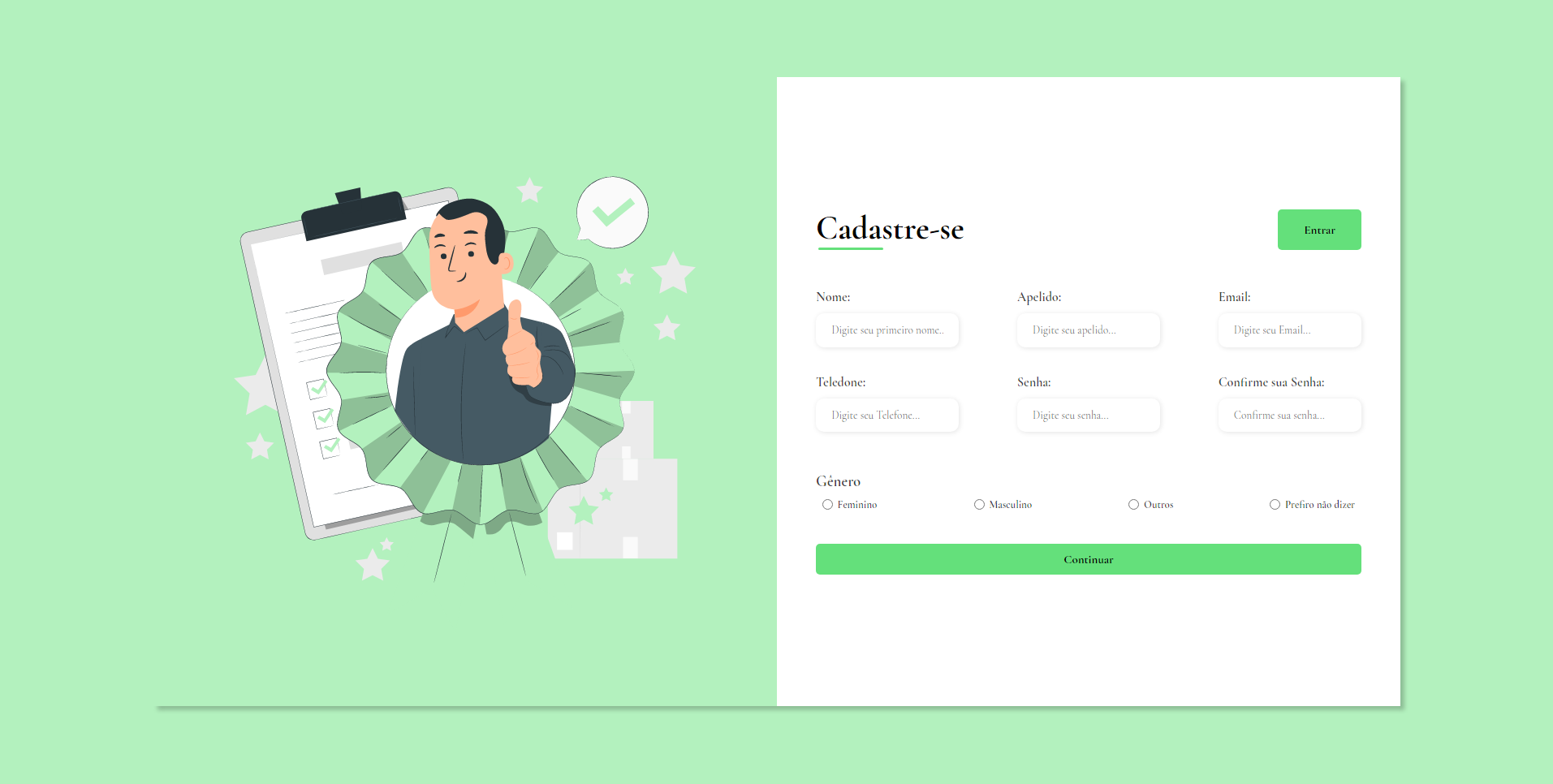 GitHub - kleytoncristovao/Formulario-HTML-CSS-2: Form responsivo adaptado do vídeo da @Larissakich