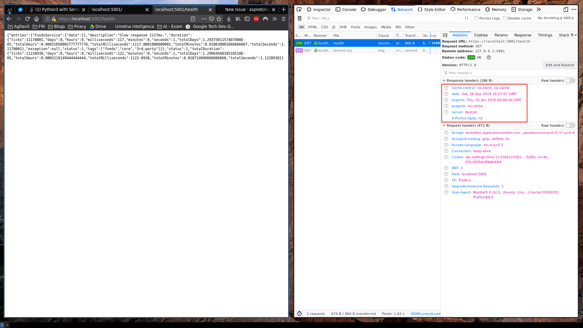 UseHealthChecks ResponseWriter ContentType is not set · Issue #14553 · dotnet/aspnetcore · GitHub