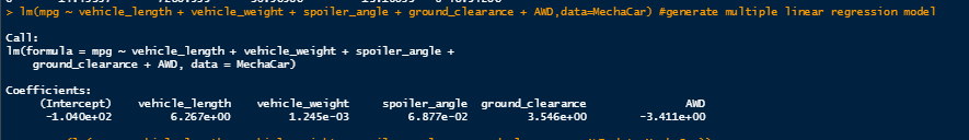 GitHub - Alfer23/MechaCar_Statistical_Analysis: Module 15: Statistics and R