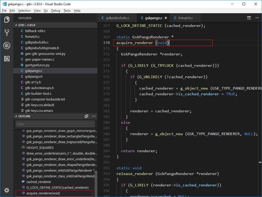 Outline: Last two symbol names not shown up · Issue #51531 · microsoft ...