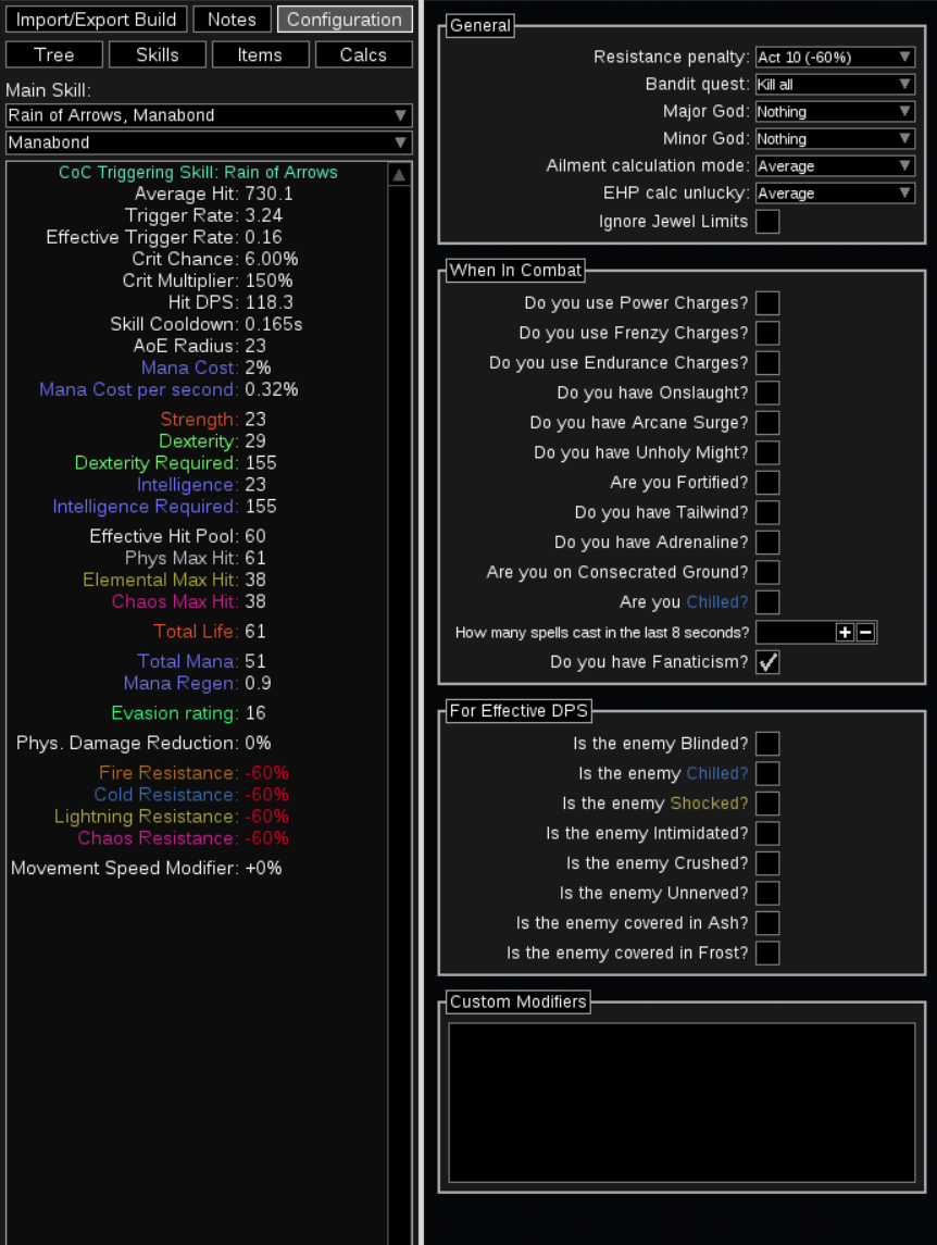 Instrument of Zeal reduce mana cost on triggered spells · Issue #6100 · PathOfBuildingCommunity ...