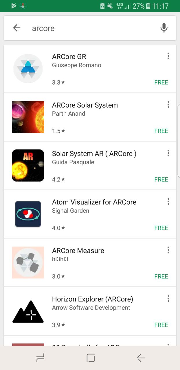 "Item not found." when installing ARCore in some regions/countries · Issue #233 · google-ar ...