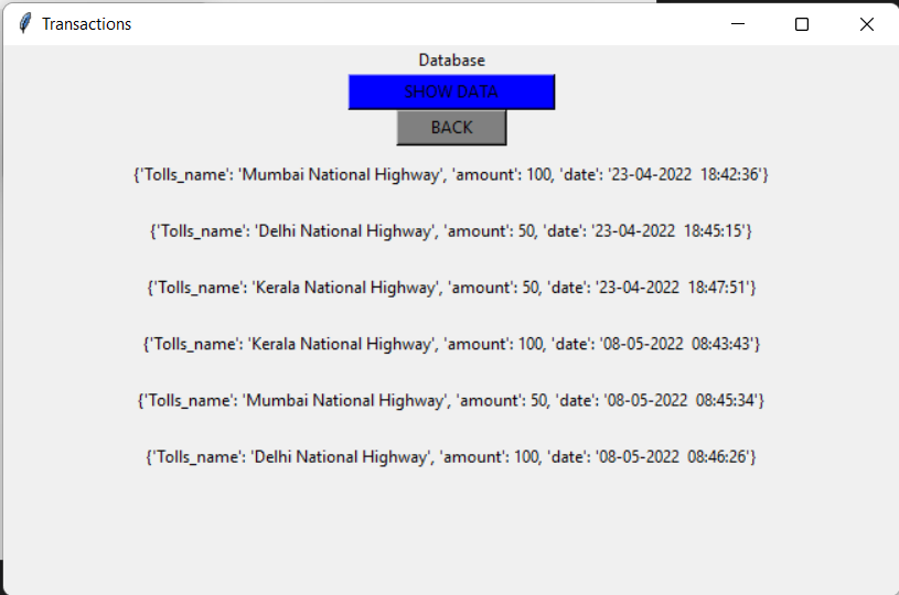 GitHub - Siddesh272/Online_Toll_Management_System: Python Mini Project