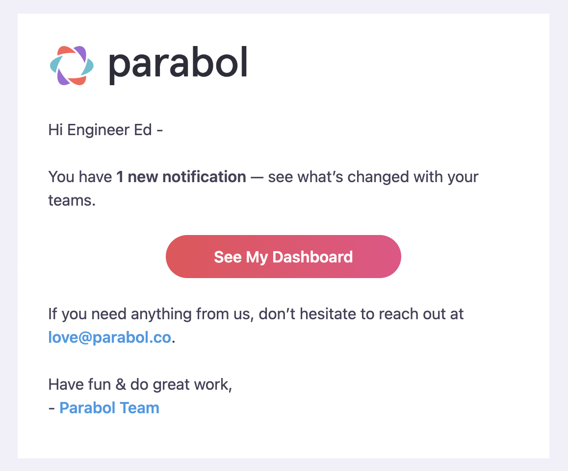 Notification Summaries: design new emails · Issue #7271 · ParabolInc/parabol · GitHub