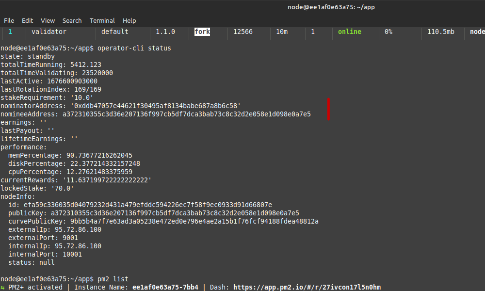 Validator CLI and GUI shows different Reward value in Explorer · Issue #67 · shardeum/bug ...