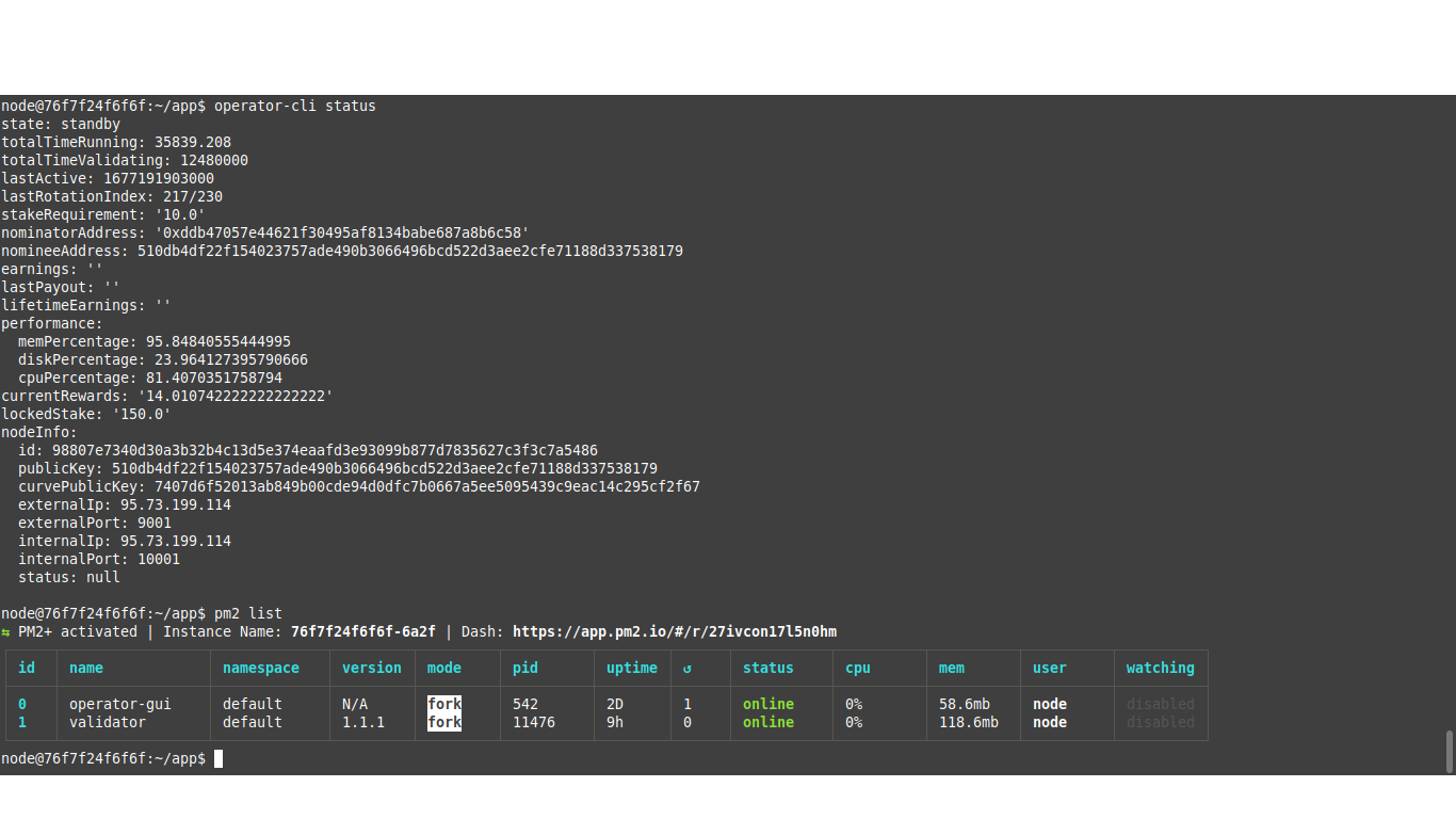 Validator CLI and GUI shows different Reward value in Explorer · Issue #67 · shardeum/bug ...