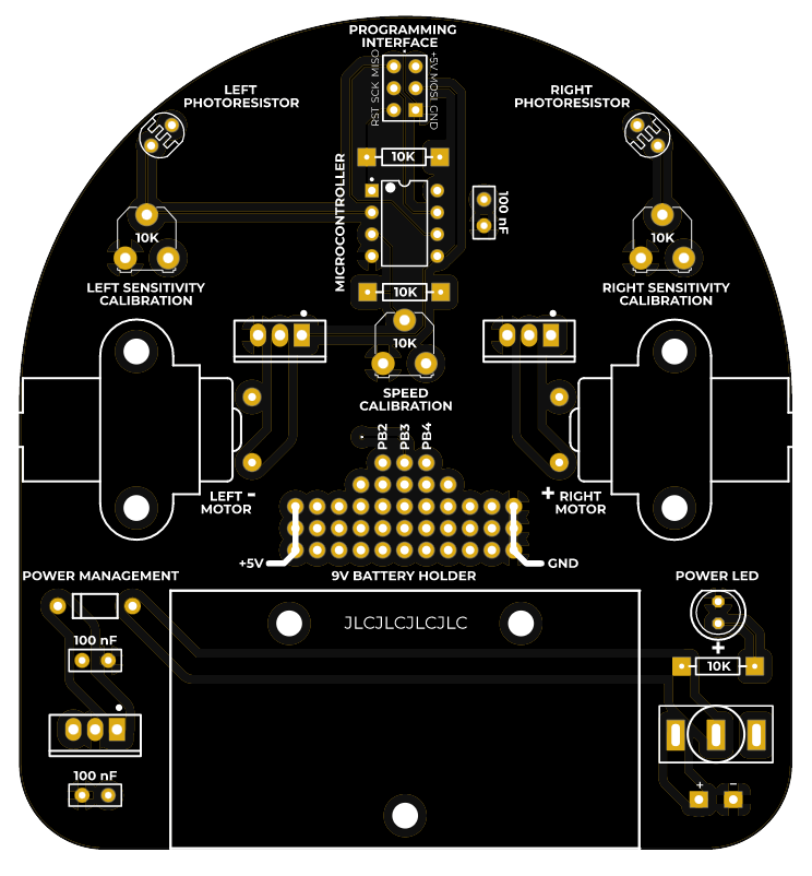 GitHub - RoboCY/LightFollower: Source code for the ROBO LightFollower robot