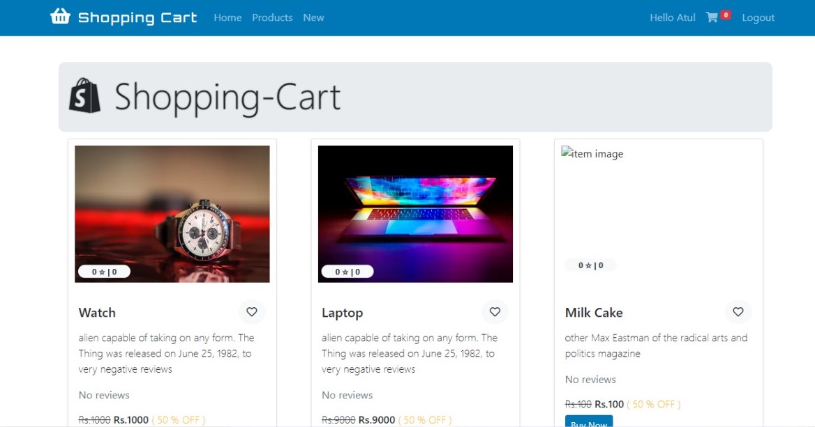 GitHub - ravina-dalal/Shopping-app