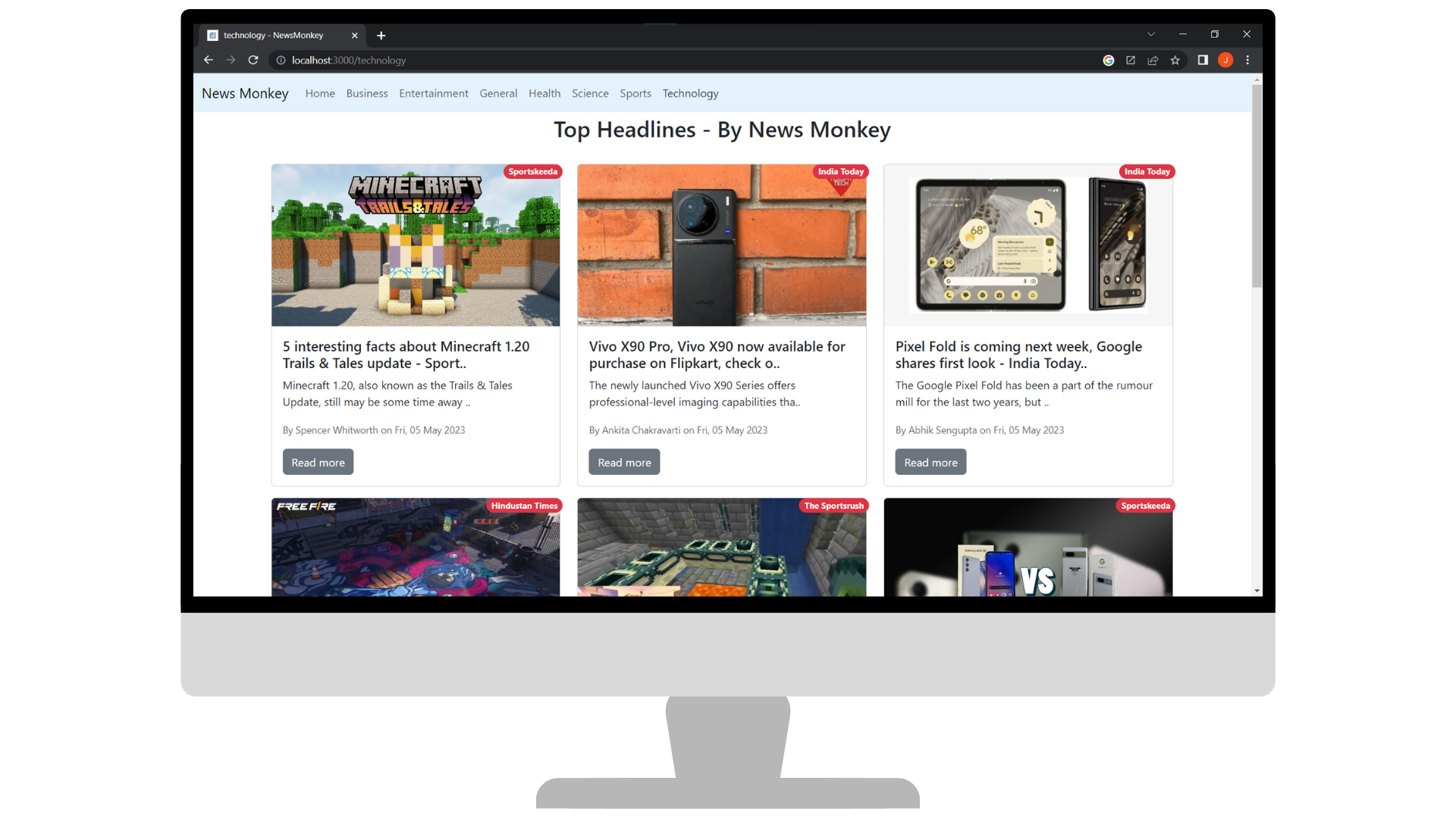 GitHub - Jay-Shinde/News_Flix: News_Flix is a website of news headlines based on react js. class ...