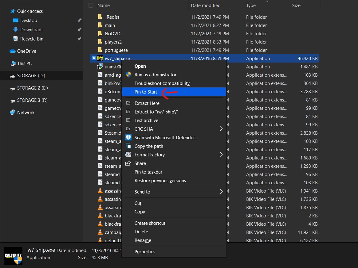 Add context menu option to pin program files to the start menu · Issue #6888 · files-community ...