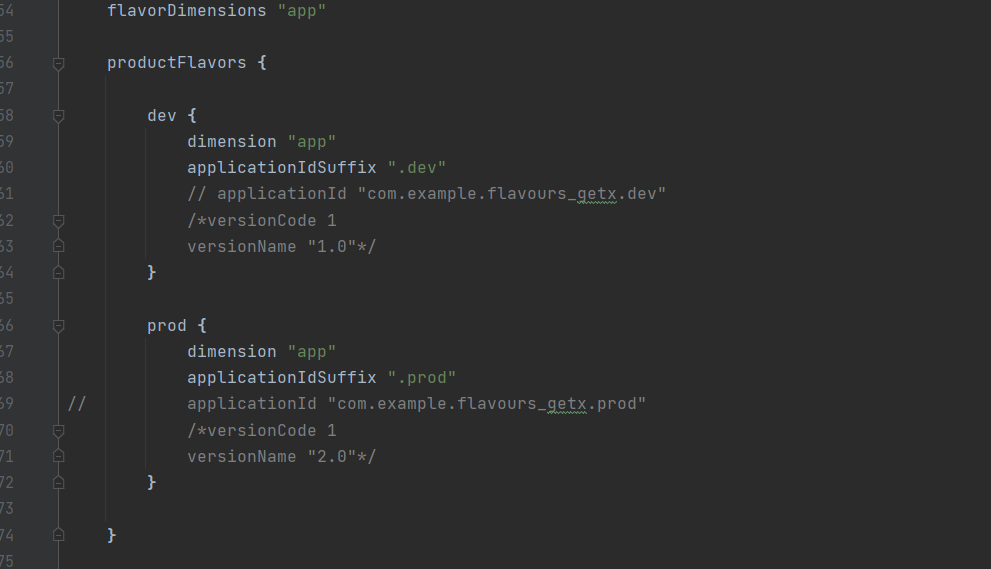 I'm using different flavors in my app when I use same AppId flutter_config is working but when i ...