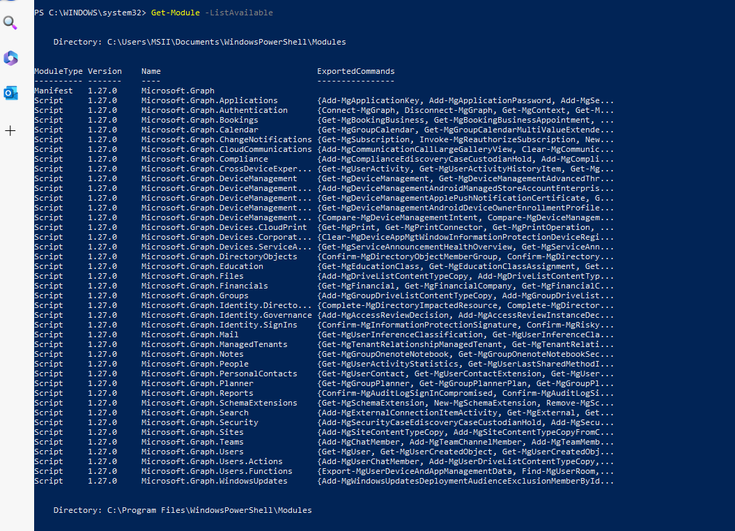 Deploying Configuration M365dsc · Issue 3287 · Microsoft Microsoft365dsc · Github