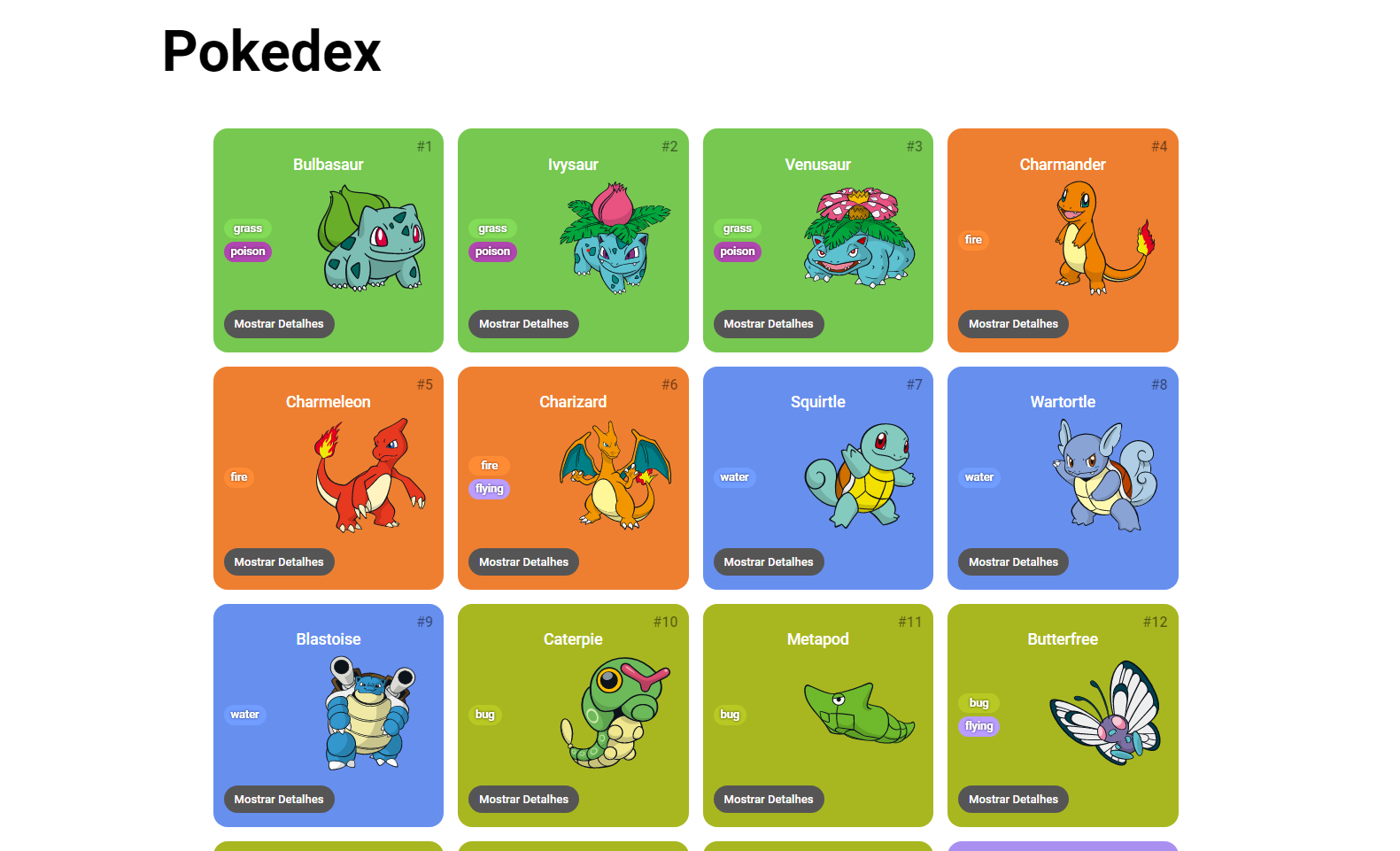 GitHub - arthurssoares/pokedex