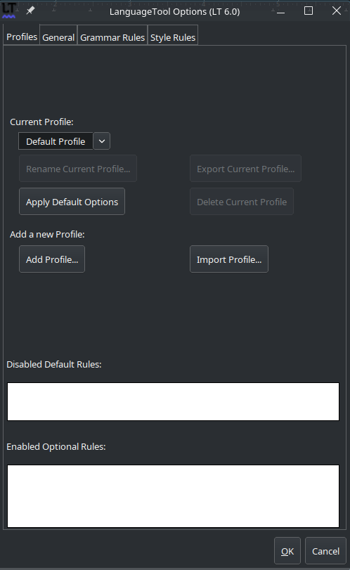 Ui Issue White Text On Black Theme Linux · Issue 7826 · Languagetool Orglanguagetool · Github