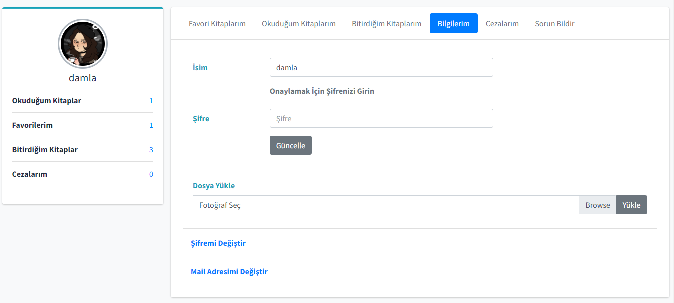 GitHub - damlaalim/LibraryAutomation: Library automation with PHP