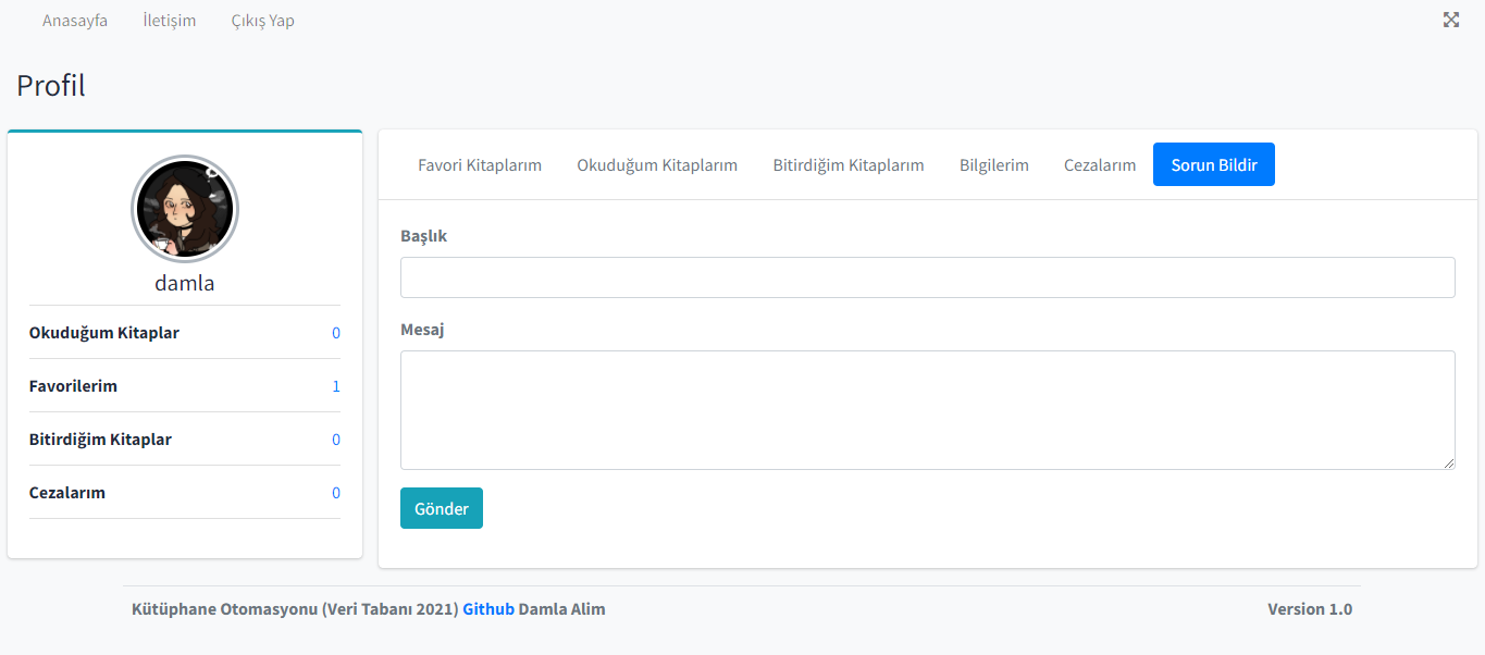 GitHub - damlaalim/LibraryAutomation: Library automation with PHP