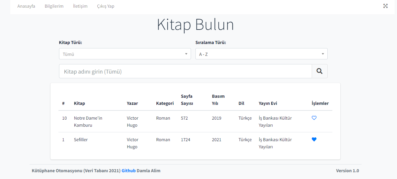 GitHub - damlaalim/LibraryAutomation: Library automation with PHP
