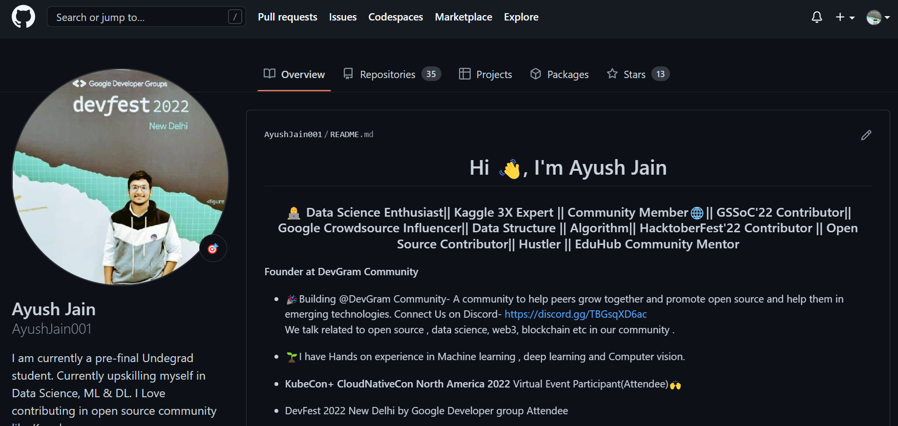 [PROFILE ADDITION] · Issue #1606 · EddieHubCommunity/awesome-github-profiles · GitHub