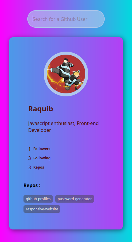 GitHub - RaquibDox/github-profiles