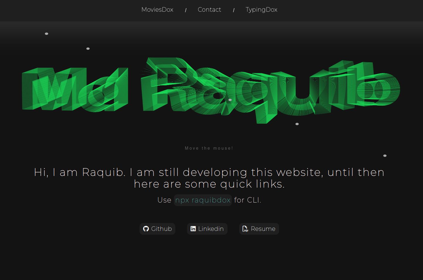 GitHub - RaquibDox/portfolio