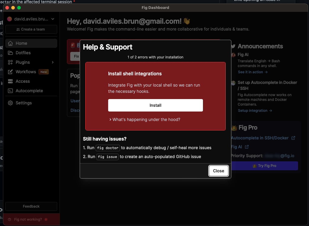 Fig Hasnt Been Installed Correctly · Issue 2064 · Withfigfig · Github