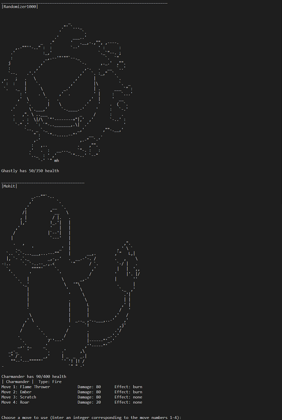 GitHub - MrMothi/Pokemon-Battle-Simulator: Terminal based Pokémon ...