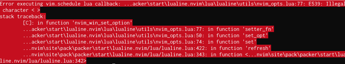 How to print % on lualine · Issue #895 · nvim-lualine/lualine.nvim · GitHub