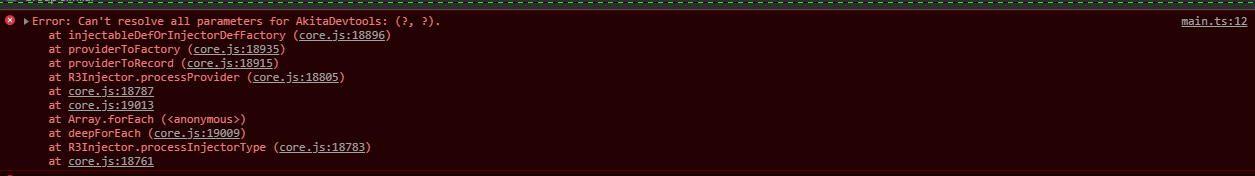 Devtools break with angular 8 rc & ivy · Issue #220 · salesforce/akita · GitHub