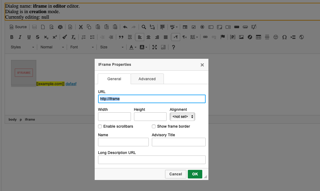 MIssing editing mode for an iframe · Issue #3442 · ckeditor/ckeditor4 · GitHub
