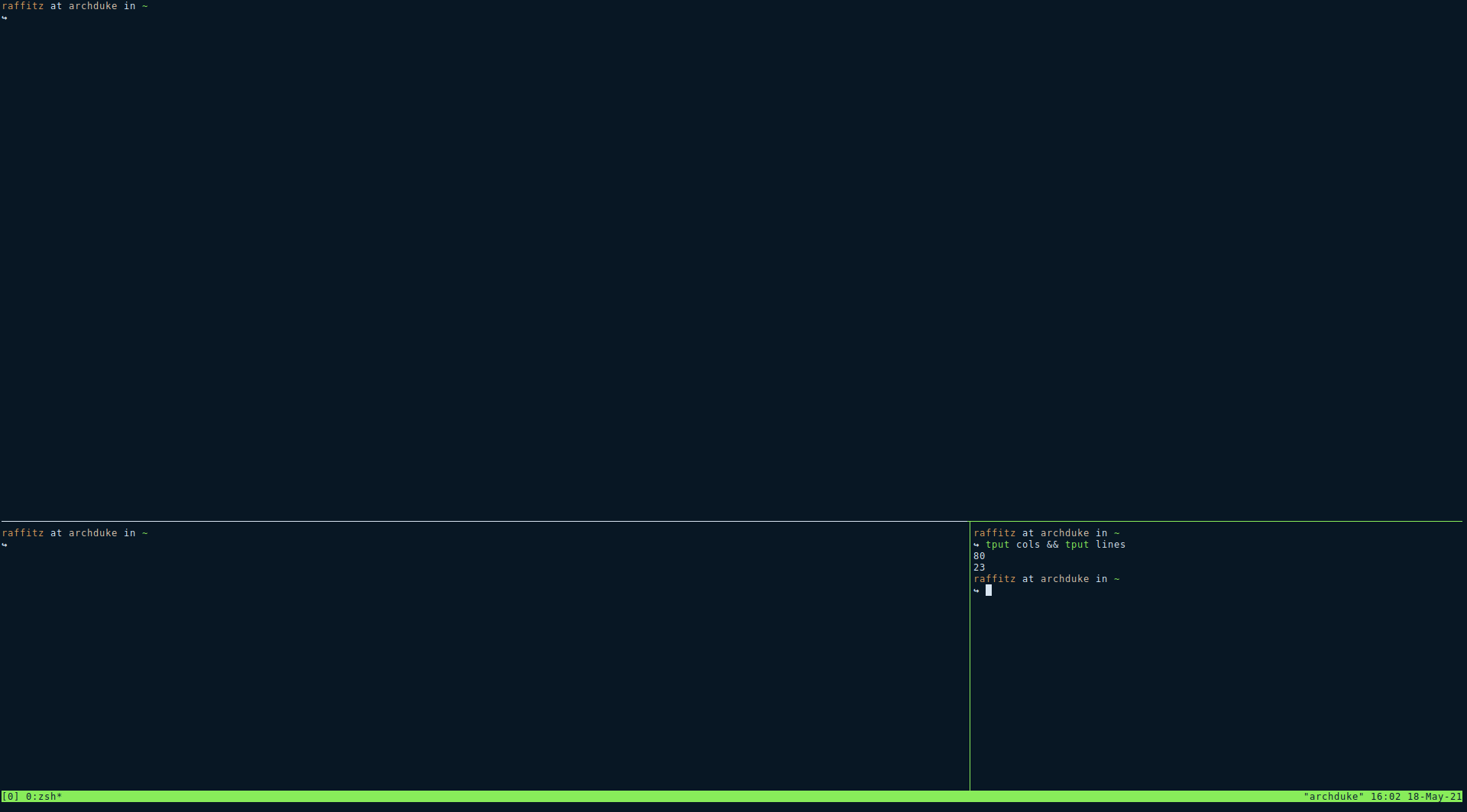 Pane sizing does not behave as documented · Issue #2714 · tmux/tmux · GitHub