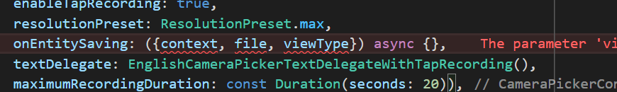 How to user onEntitySaving feature? · Issue #83 · fluttercandies/flutter_wechat_camera_picker ...