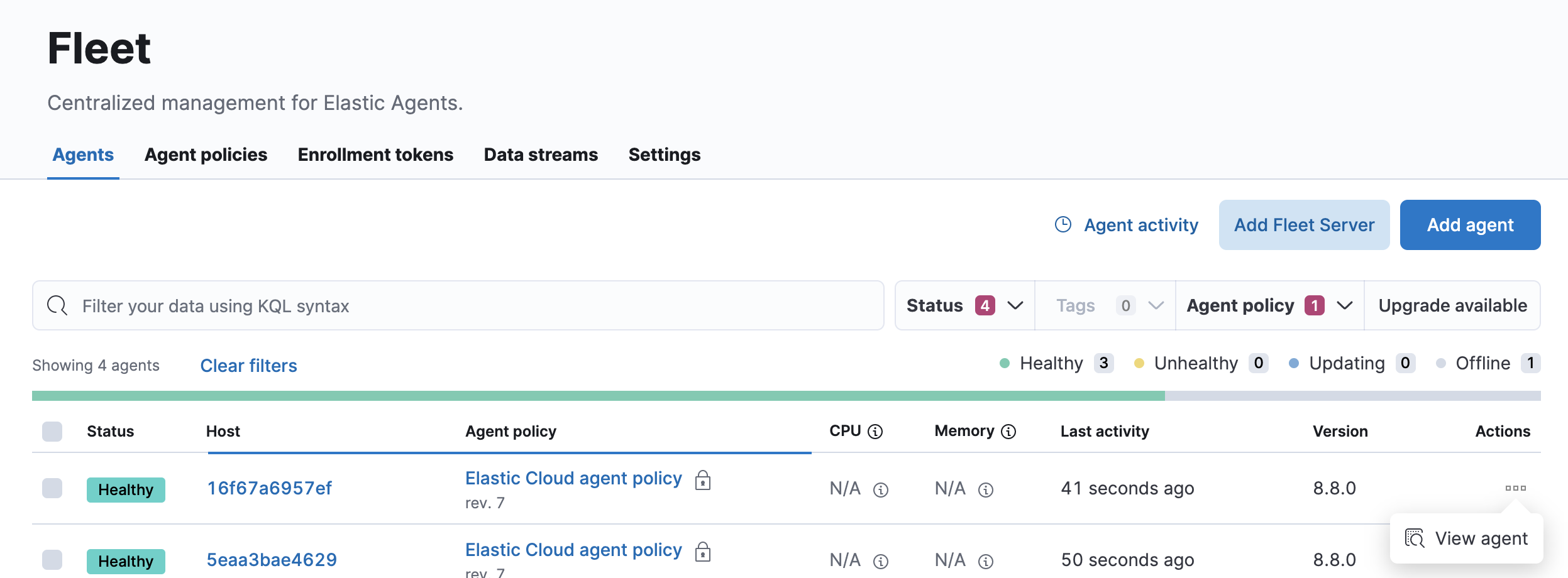 [Fleet] Request diagnostics action should be available on managed agents · Issue #155294 ...