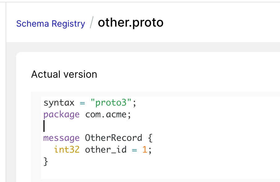 Cant Register Protobuf Schema Including Import Syntax In Kafka Ui · Issue 4007 · Provectus
