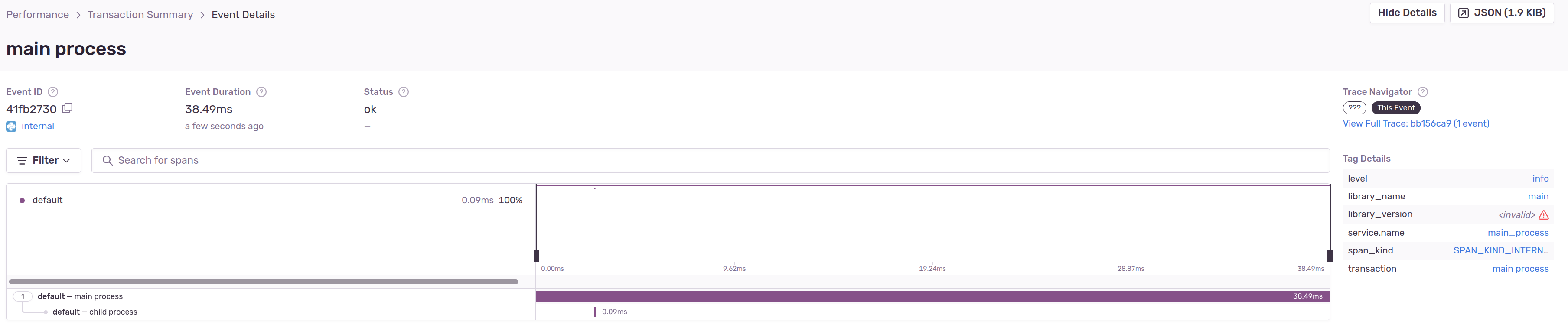 Issue joining or processing sub traces using spans from OpenTelemetry Collector · Issue #41458 ...