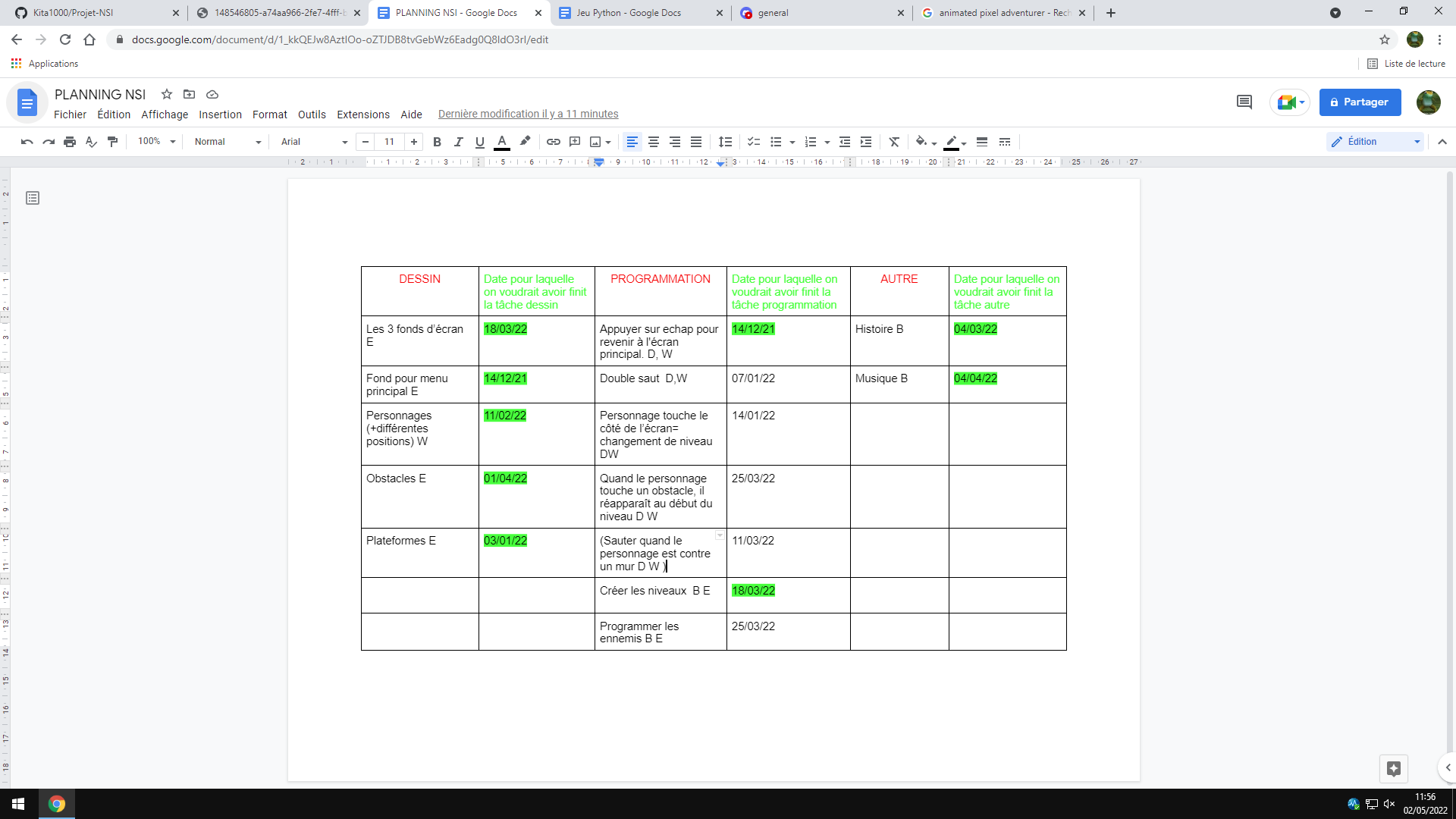 GitHub - Kita1000/Projet-NSI