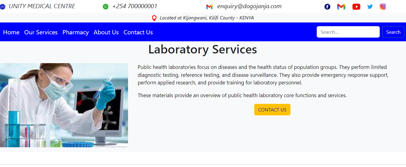 GitHub - KABINDOJAMES/hospital-django-project: This is a web application that can be used by ...