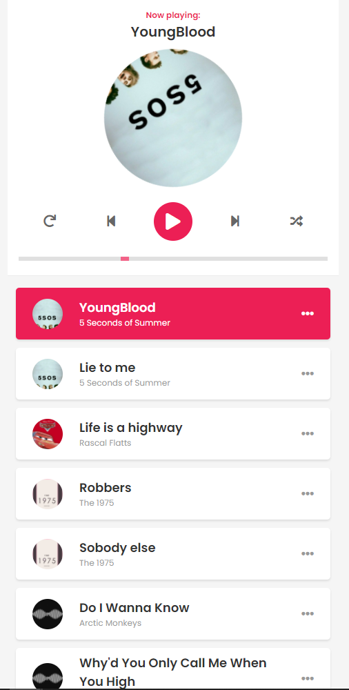 GitHub - hoangcobain/MusicPlayer
