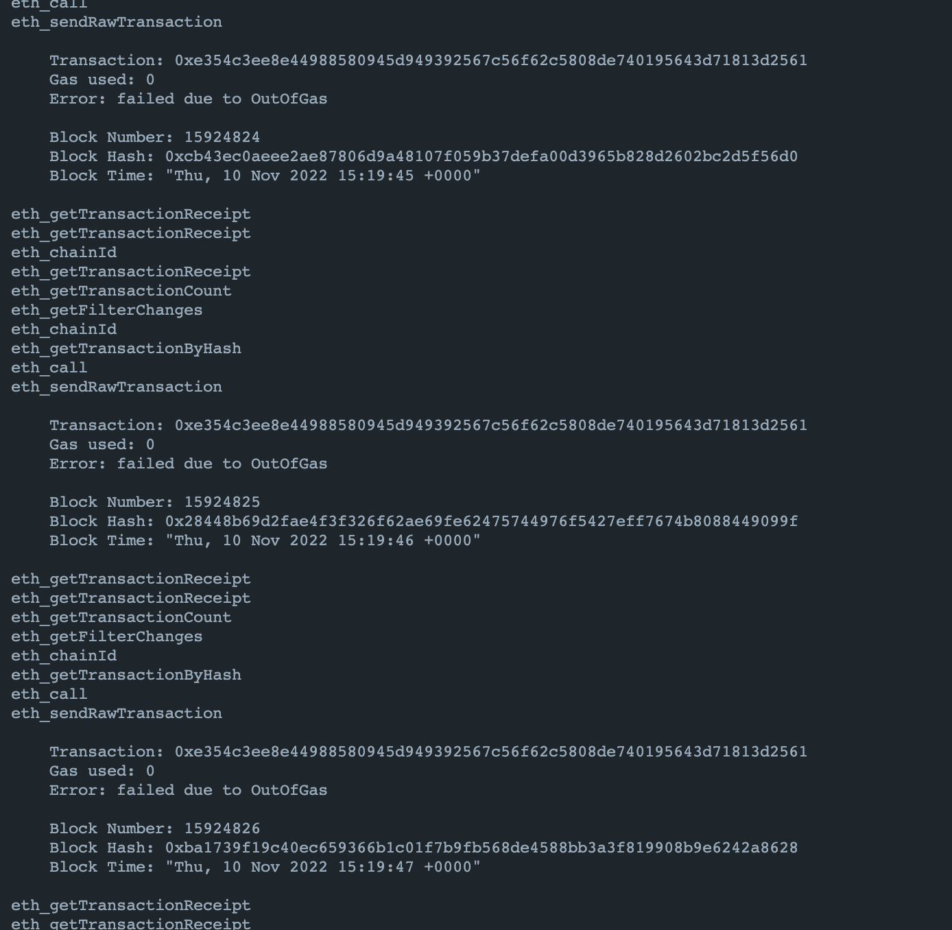 Anvil allows to send tx with gas below 21k · Issue #3658 · foundry-rs/foundry · GitHub
