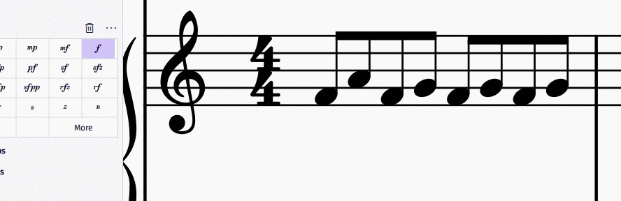[MU3 Issue] MU adds system/staff Text to each note when using a range selection (whole bar ...