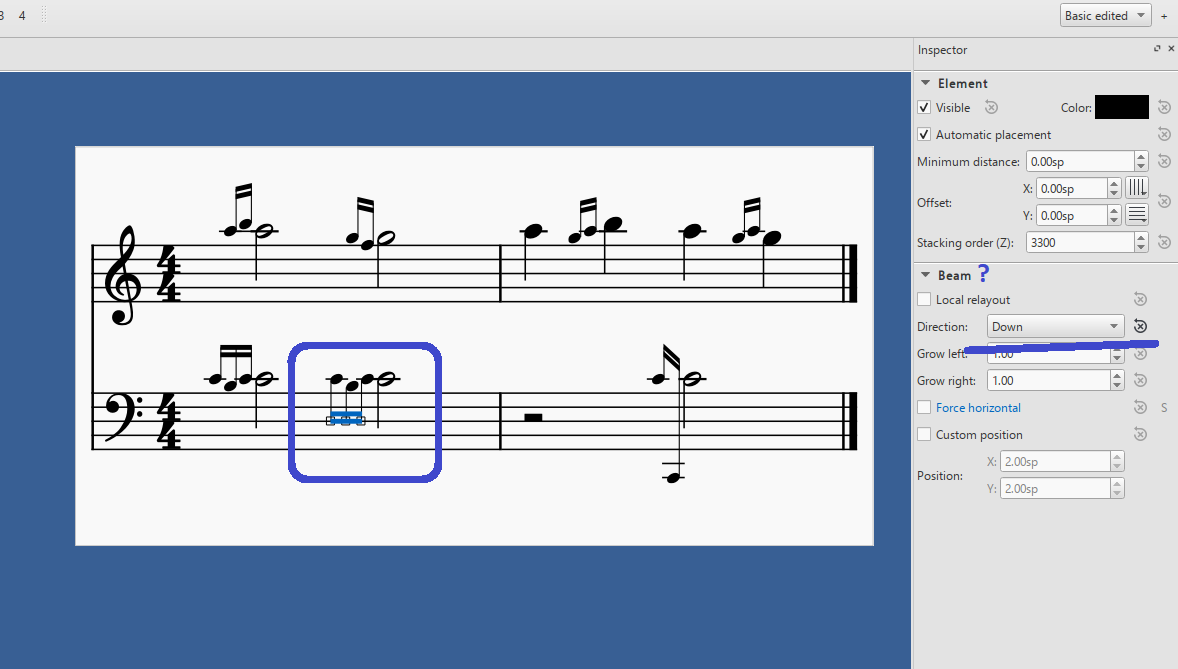 [MU4 Issue] Grace note stem custom direction in MU3 score is lost · Issue #11817 · musescore ...