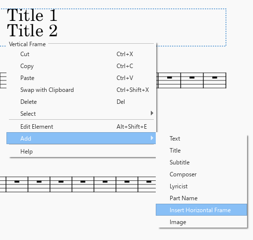 [MU4 Issue] Insert Horizontal Frame option is missing in Vertical Frame Add menu · Issue #12930 ...