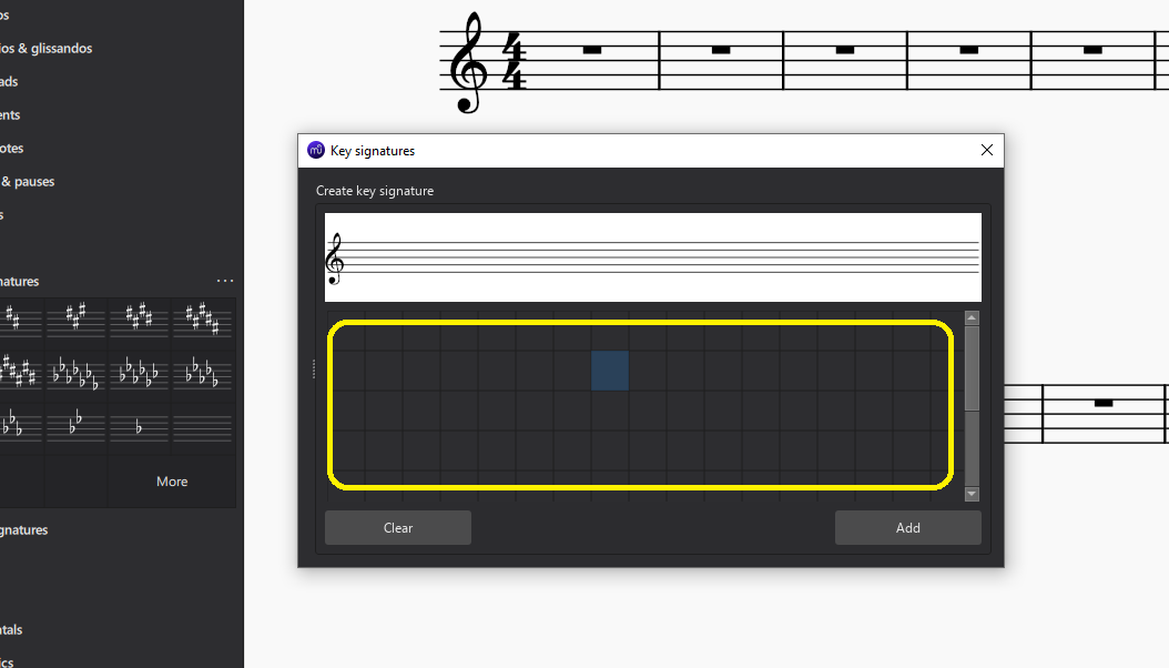 Create key signatures panel has missing symbols · Issue #19374 · musescore/MuseScore · GitHub