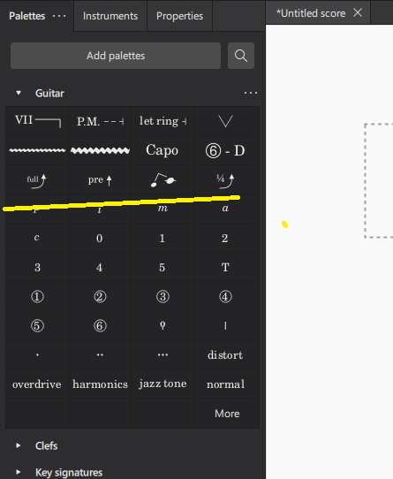 [MU4 Task] New bends should appear in Guitar palette after updating from 4.1.1 to 4.2 · Issue ...