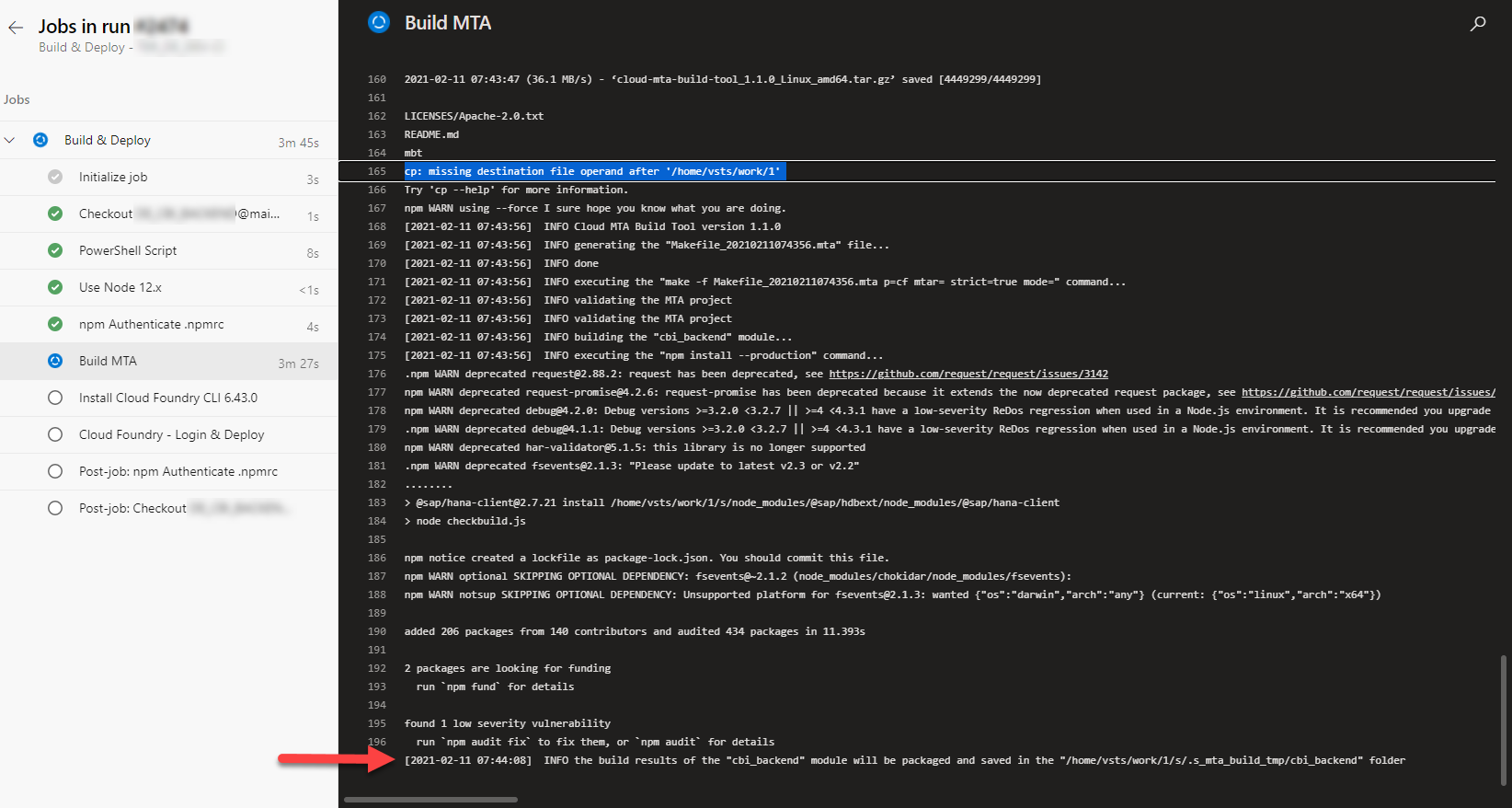 Empty module path results in different outcomes · Issue #825 · SAP/cloud-mta-build-tool · GitHub