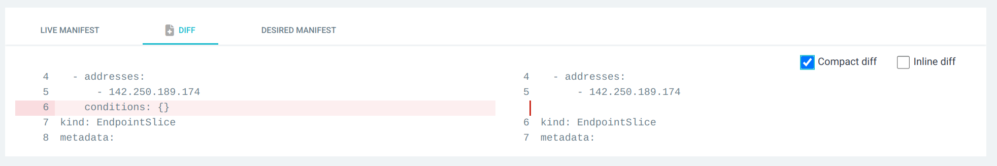 EndpointSlice Object with no conditions causes syncing loop · Issue #15554 · argoproj/argo-cd ...