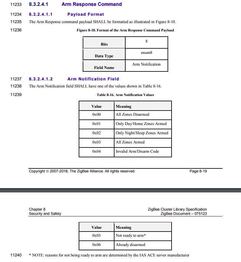 1.21.0 breaks half functionality for XHK1-TC Xfinity Alarm security ...